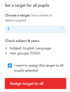 2022 Aspire - Quick guide - How to set a target - FFT Help Centre